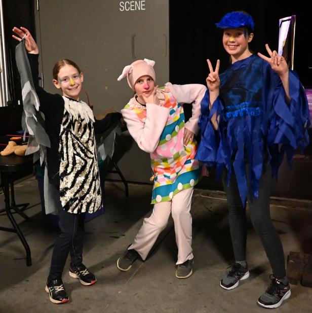 Winnie-the-Pooh kids play: cast list, sound cues, script sample.